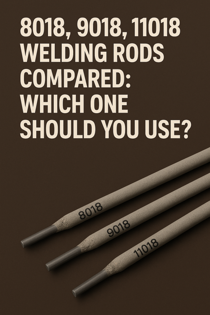 8018, 9018, 11018 Welding Rods Compared: Which One Should You Use?