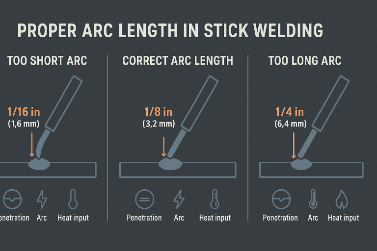 Arc Control: Why Arc Length Matters in Stick Welding — Overview ...