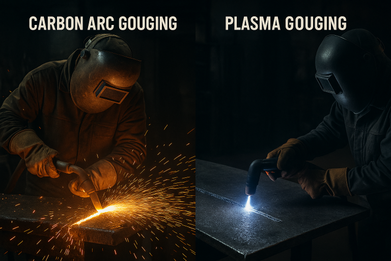 Carbon Arc Gouging vs. Hypertherm Plasma Gouging: What’s the Better Choice?